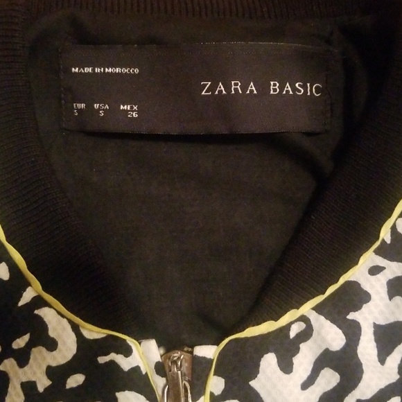Zara | Jackets & Coats | Zara Basic Floral Bomber Jacket | Poshmark